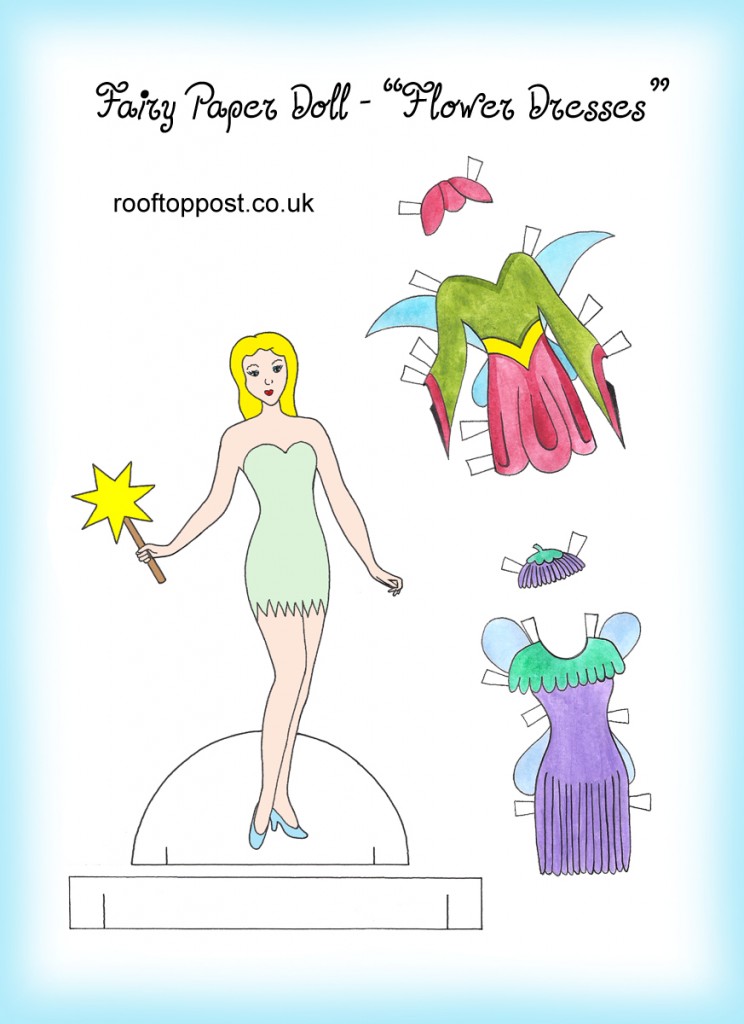 Paper Dolls And Party Bags Rooftop Post Printables