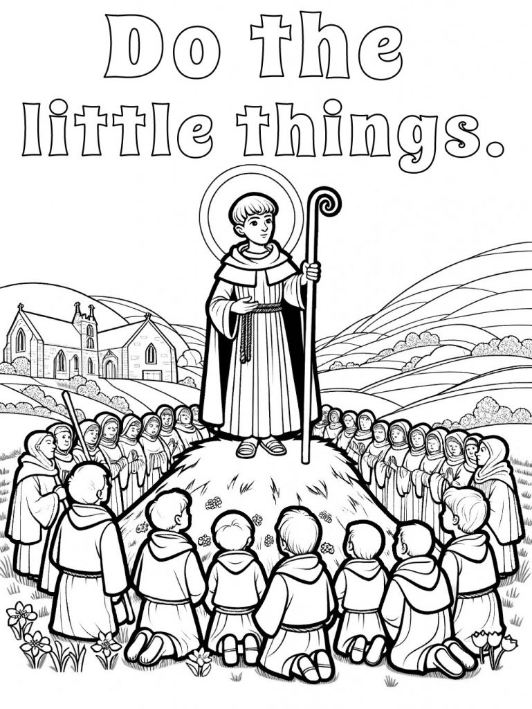 St David colouring Archives - Rooftop Post Printables