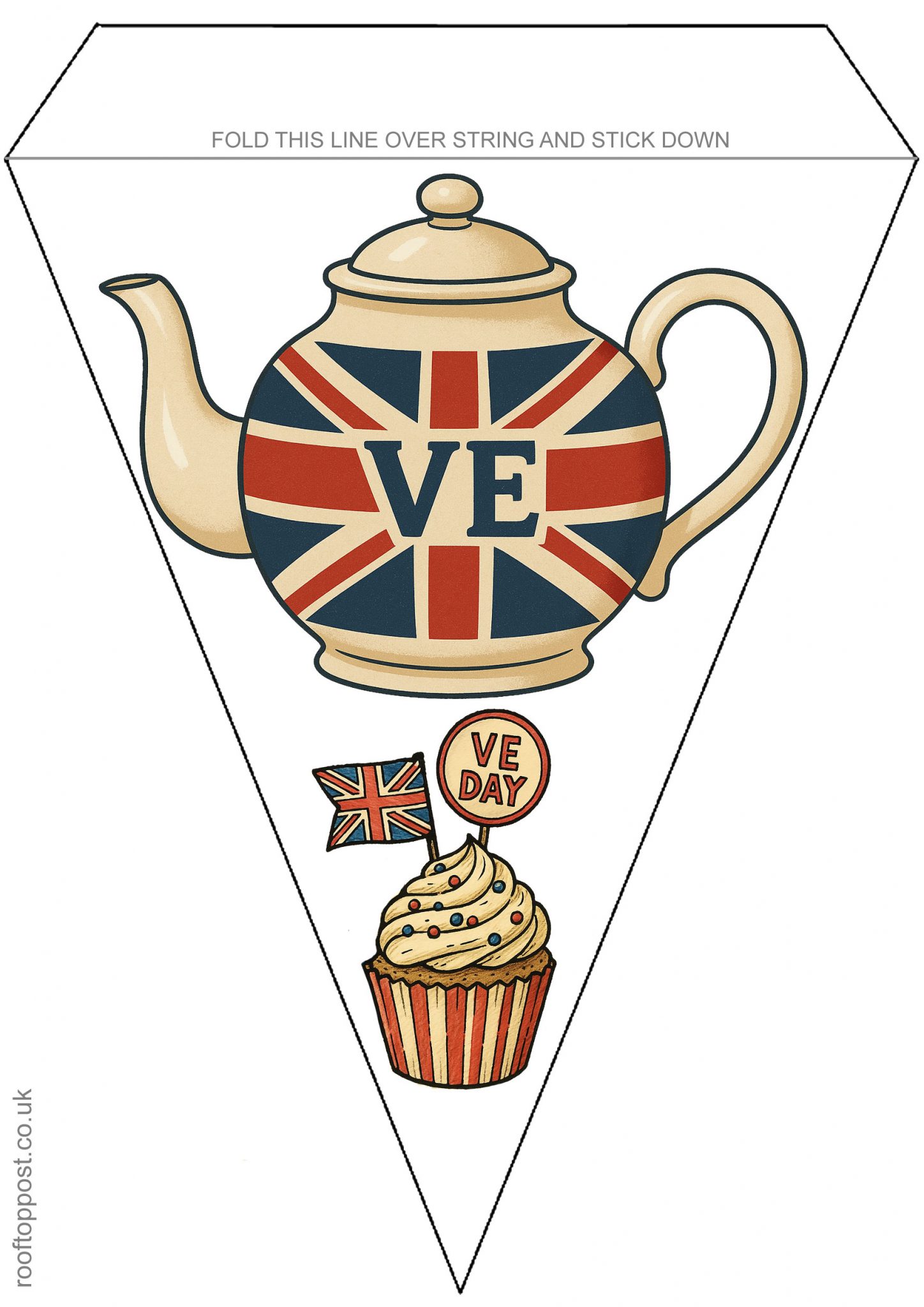 Victory in Europe - VE Day 80 Printables - Rooftop Post Printables